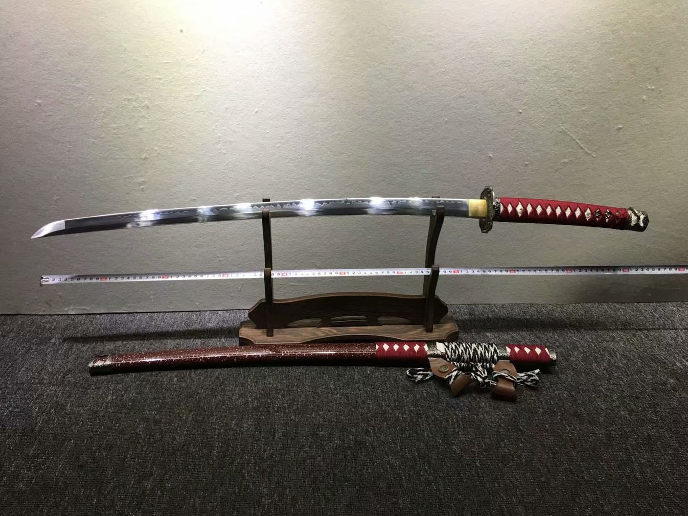 Nihontou Tachi,Nodachi,High carbon steel burn blade,Alloy tosogu ...
