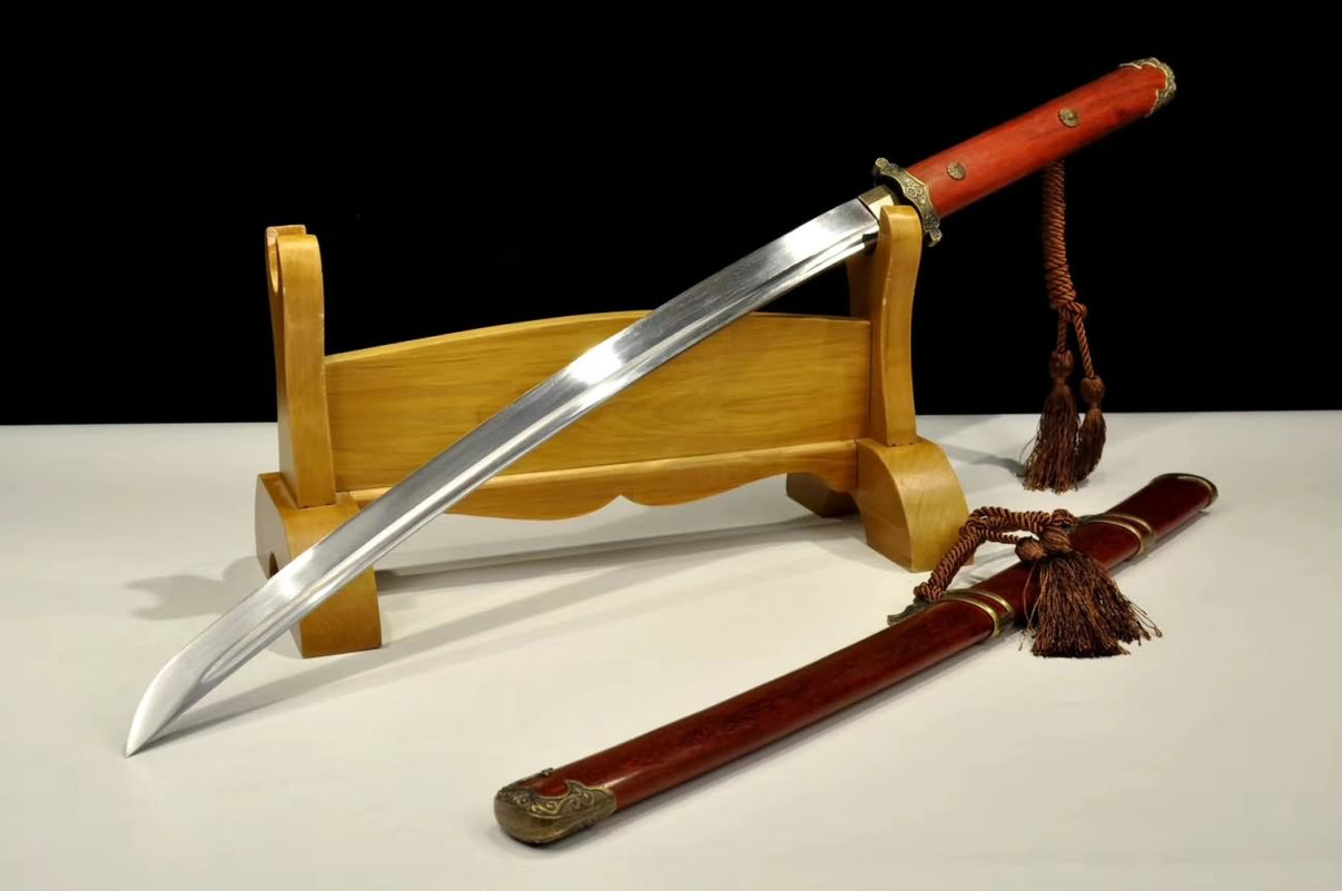 Tang dao Handmade Pattern Steel Fully Length31inch – Chinese Sword store