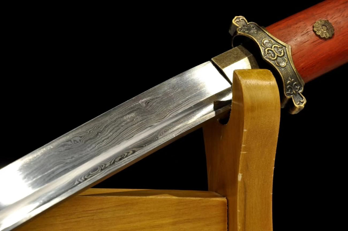 Tang dao Handmade Pattern Steel Fully Length31inch – Chinese Sword store