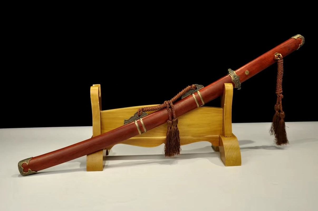 Tang dao Handmade Pattern Steel Fully Length31inch – Chinese Sword store