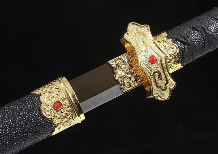 Tang Dao Forged High Carbon Steel Blade battle ready chinese sword ...