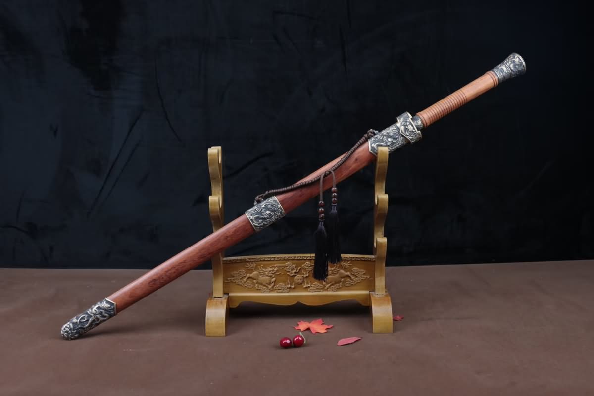 Dragon Phoenix sword,Forged High carbon steel,Brass fittings – Chinese ...