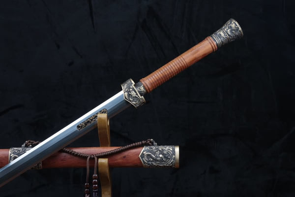 Dragon Phoenix sword,Forged High carbon steel,Brass fittings – Chinese ...