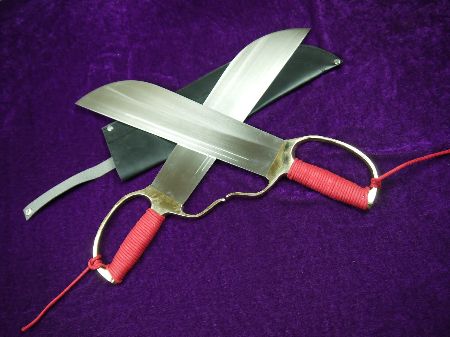 Wing Chun- Bart Cham Dao/Stainless steel/copper Handle – Chinese Sword ...
