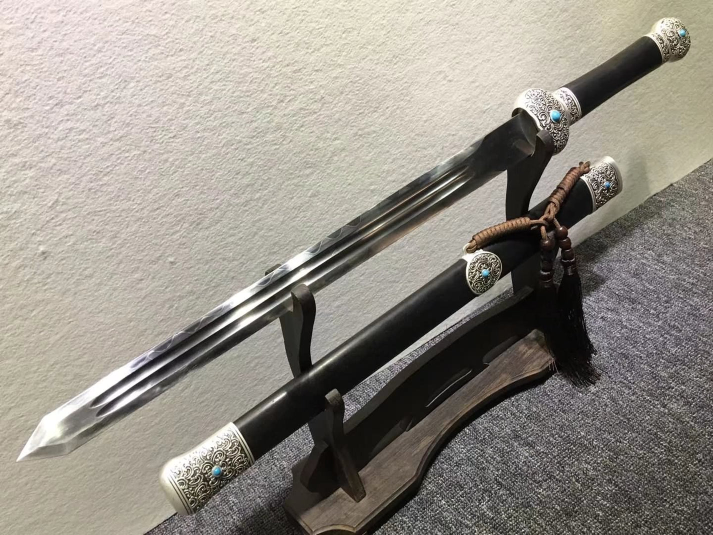 Dagger sword,High carbon steel burn blade,High-end business gifts ...