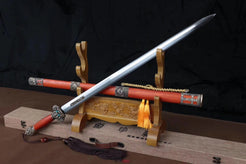 Yongle sword,Forged High carbon steel blade,Brass fittings,Chinese ...