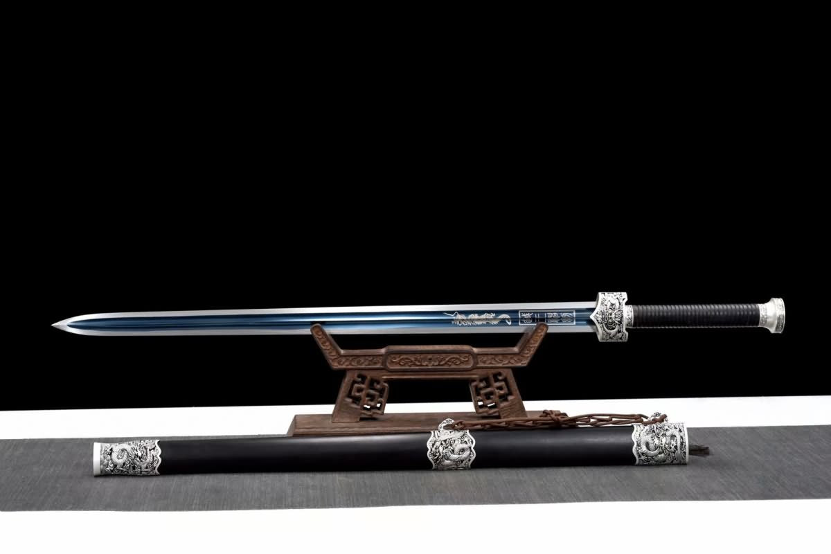 Yuewang Jian,Forged High carbon steel blue blade – Chinese Sword store