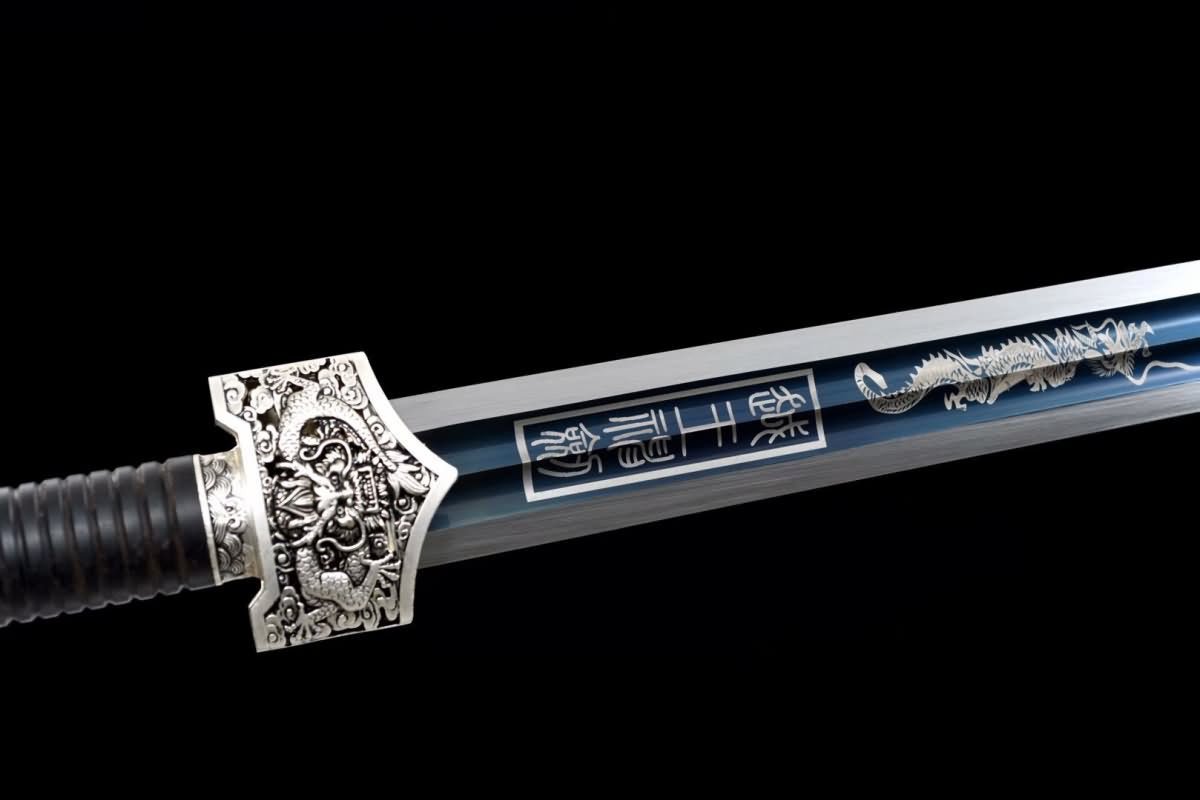 Yuewang Jian,Forged High carbon steel blue blade – Chinese Sword store