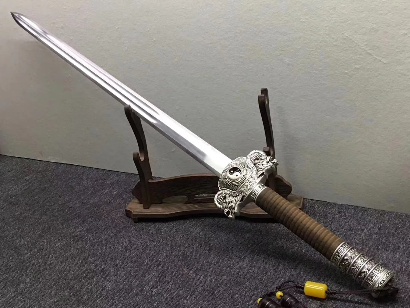 Bagua jian sword,High carbon steel blade,Rosewood scabbard – Chinese ...