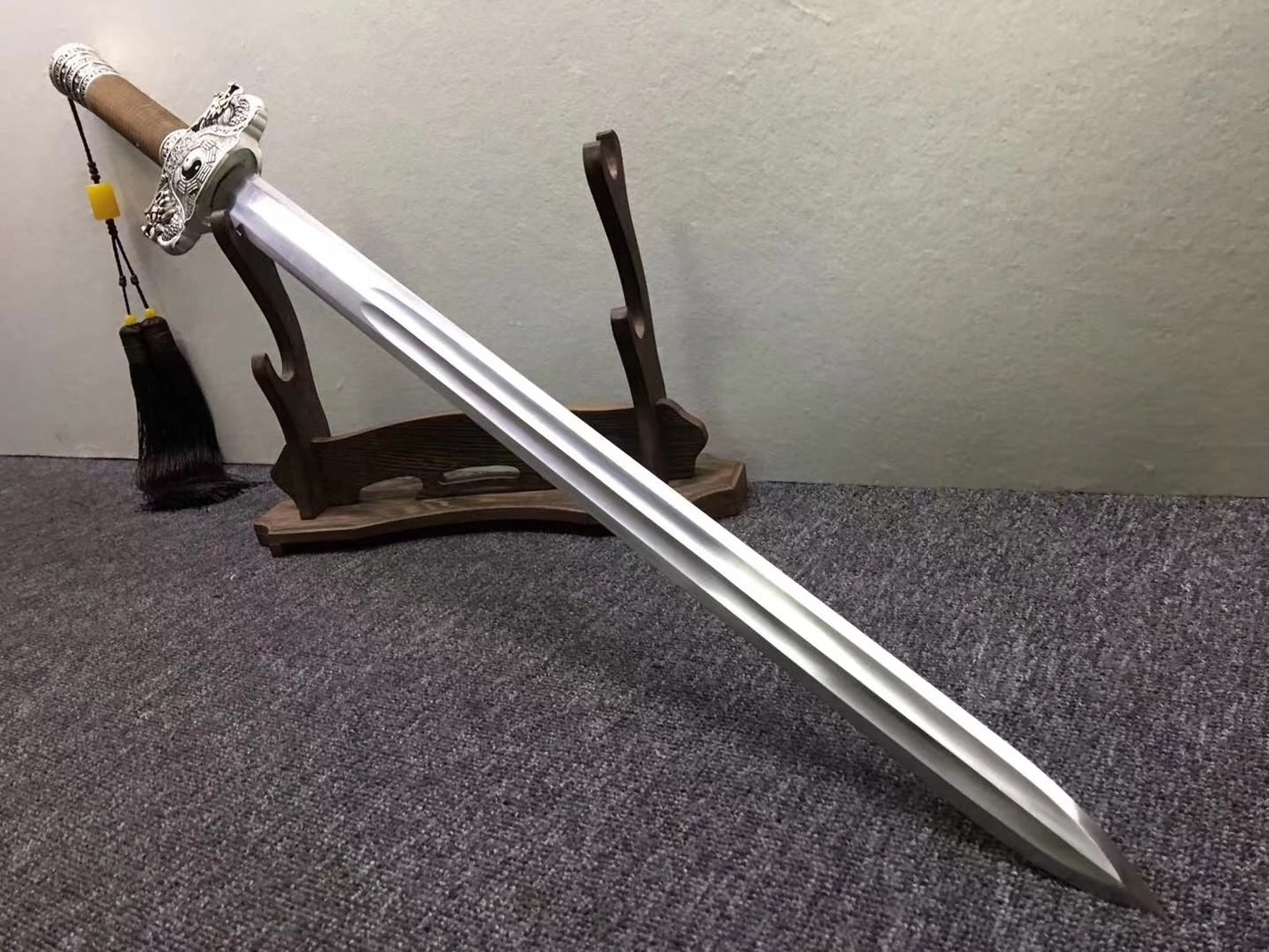 Bagua jian sword,High carbon steel blade,Rosewood scabbard – Chinese ...