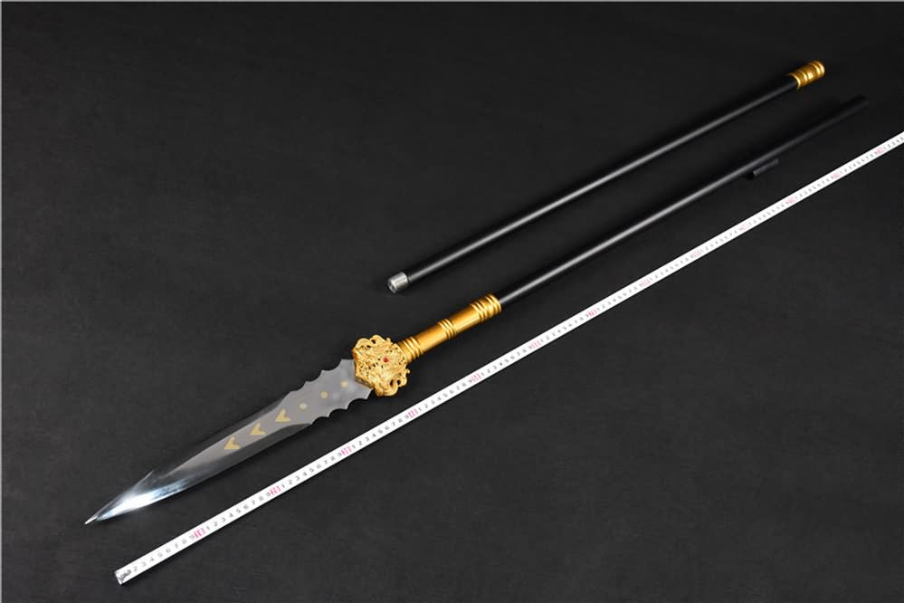 Tactical Spear,Hand Forged,High Carbon Steel Blade,Battle Ready Lance ...